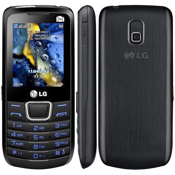 Telefone Celular Desbloqueado LG A290 Tri-Chip - Ramais - Magazine Luiza