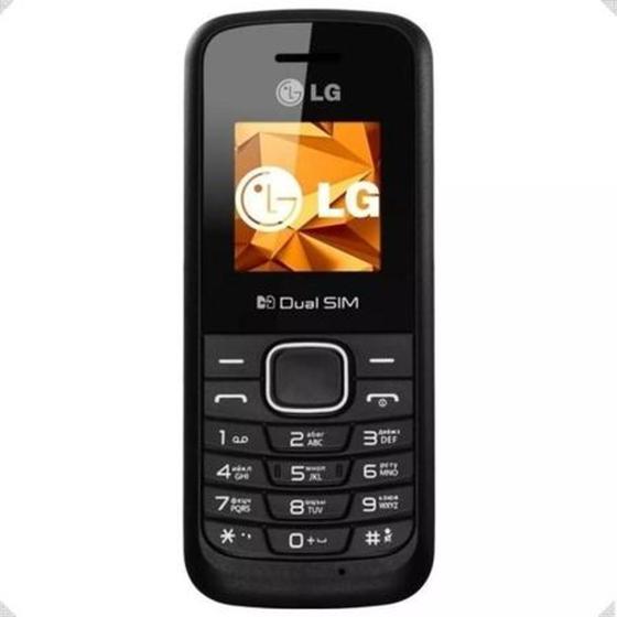 Telefone Celular LG Antigo Simples Para Idosos - Telefone / Celular Rural - Magazine Luiza