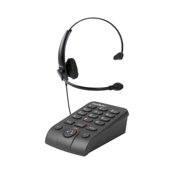 Telefone com fone de ouvido headset hsb50 - intelbras - Headset com Fio ...