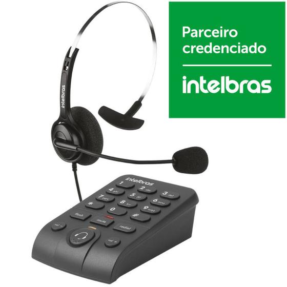 Telefone headset intelbras hsb 40 (headset+base) - Aparelho de Telefone ...
