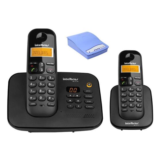 Telefone Secretaria eletronica Bina Entrada Chip 3G e Ramal - Intelbras ...