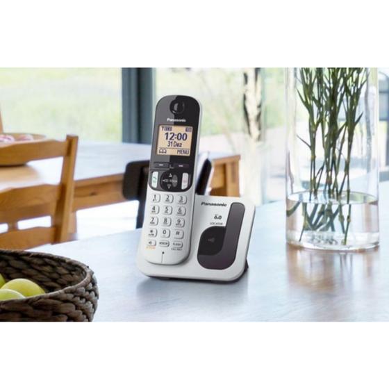 Telefone Sem Fio Panasonic KX-TGC212LB1 2 Ramais Com Viva-Voz - Ramais - Magazine Luiza