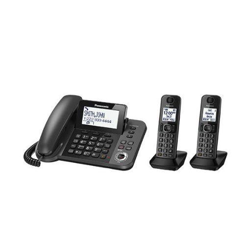 Telefone Sem Fio Panasonic Kx-tgf352c Preto 2 Handsets - Ramais - Magazine Luiza