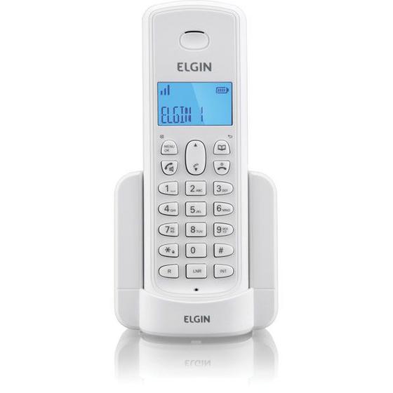 Telefone Sem Fio Tsf-8001 C/Ident. 1.9ghz Branc Elgin - Ramais ...