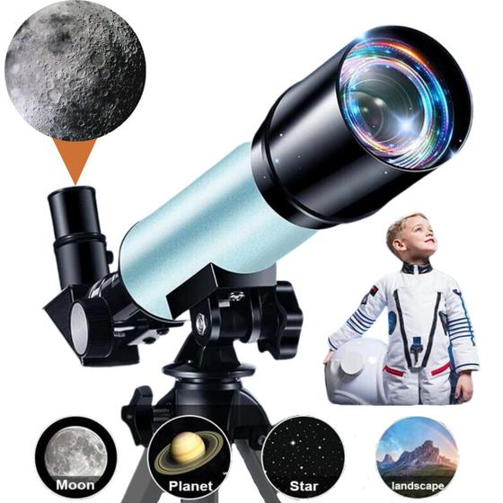 Telescópio Astronômico Refrator Profissional Refletor Luneta ...