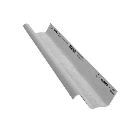 Telha Brasilit Kalheta de Fibrocimento 500x47,2cm 8mm Normal Cinza ...