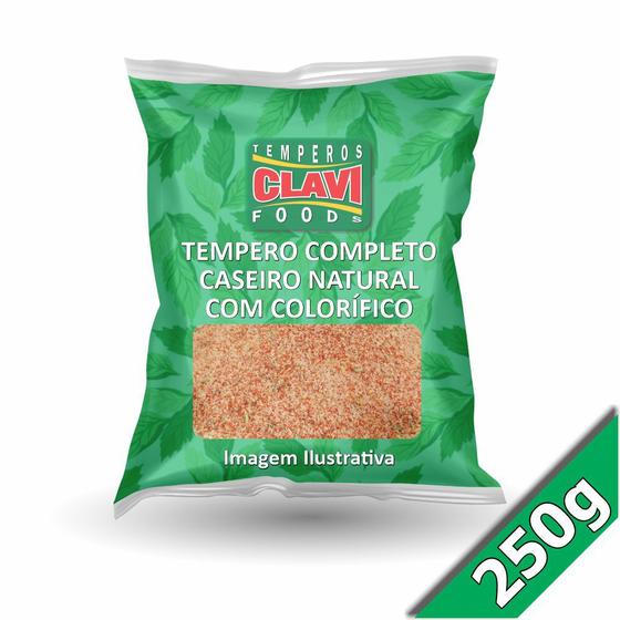 Tempero Completo Caseiro Natural Com Colorífico 250g - Clavi Temperos e ...