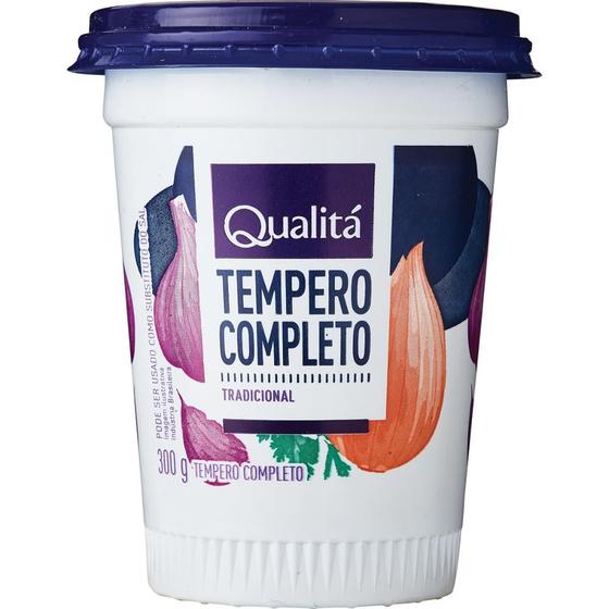 Tempero Completo Tradicional Qualitá Pote 300g - ODERICH MP - Tempero - Magazine Luiza