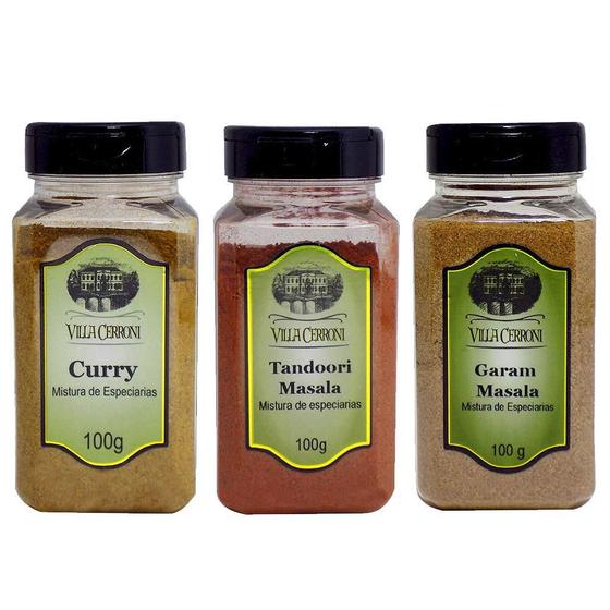 Tempero Curry, Tandoori Masala, Garam Masala - Villa Cerroni - Temperos ...