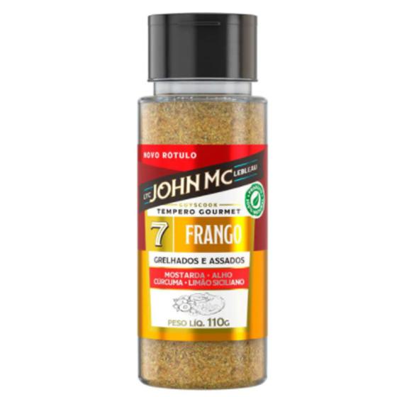 Tempero Gourmet para Frango JOHN Mc 110g - Tempero - Magazine Luiza