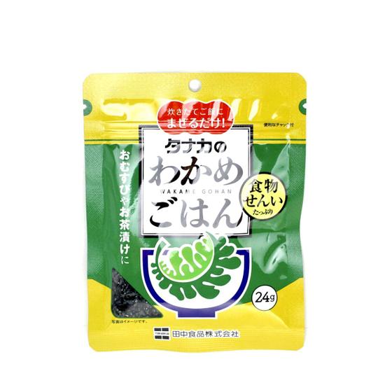 Tempero Para Arroz Sabor Alga Wakame Furikake 24g Tanaka Japão ...