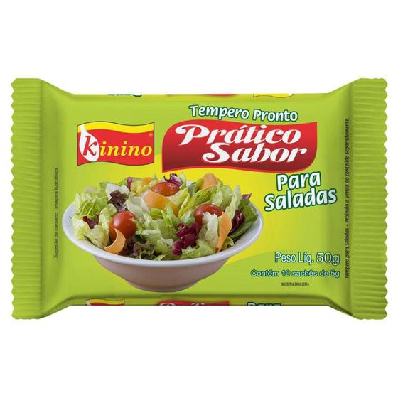 Tempero Pratico Kinino 10x5g Caixa com 12 Unidades - Tempero - Magazine ...