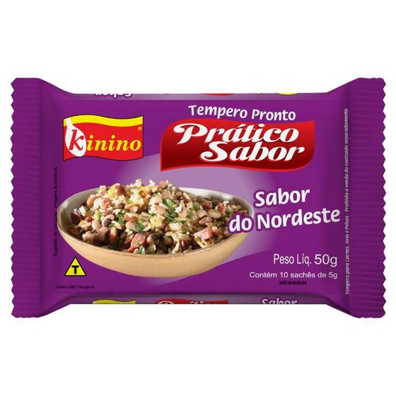 Tempero Pratico Kinino 10x5g Caixa com 12 Unidades - Tempero - Magazine ...