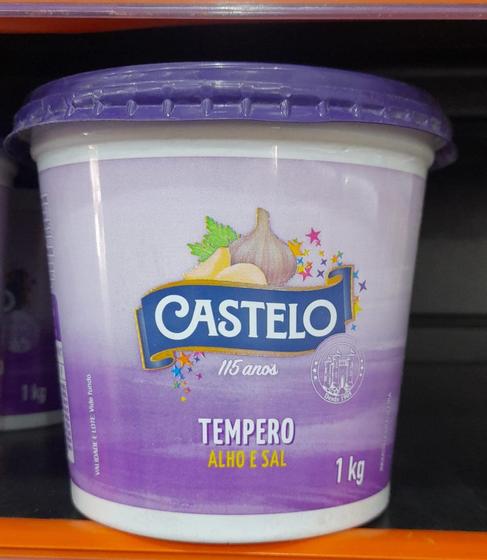 Tempero pronto Alho e sal - Castelo - Tempero - Magazine Luiza