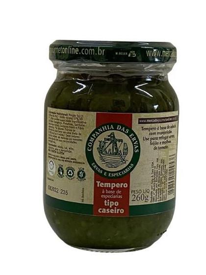 TEMPERO TIPO CASEIRO 260g - Companhia das Ervas - Tempero - Magazine Luiza