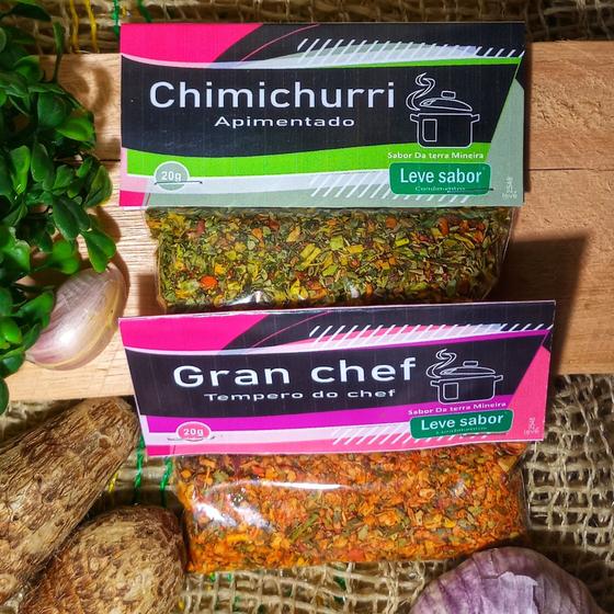 Temperos Cozinha Completa Kit Com 10 Sachês 20g Cada - Leve Sabor ...