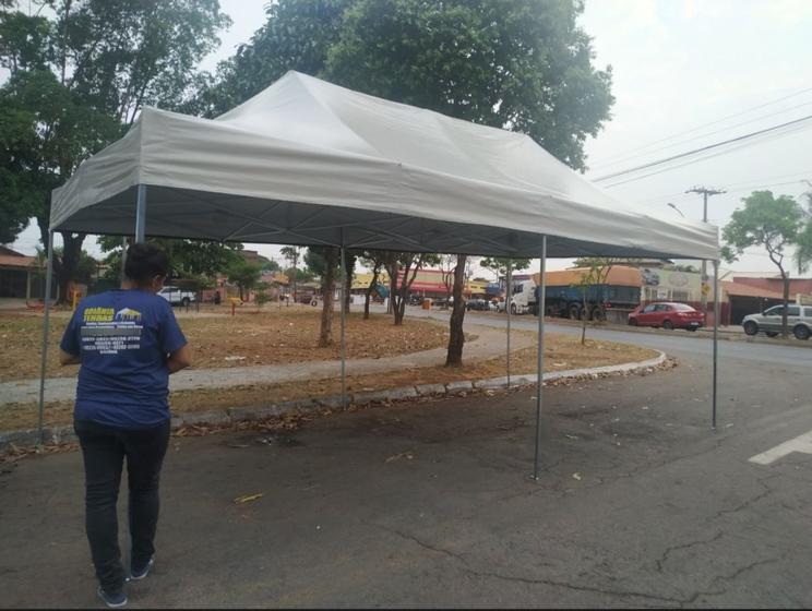 Tenda sanfonada 6x3 pvc - GOIANIA TENDAS - Gazebo - Magazine Luiza