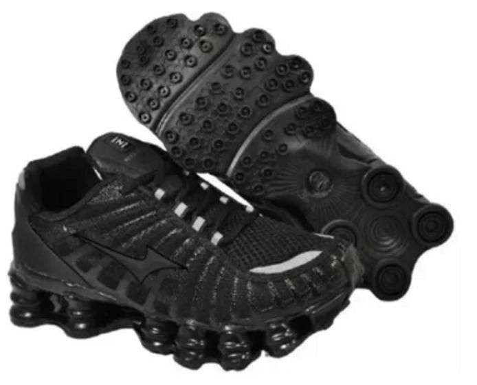 Tênis 12 Molas Refletivo tradicional Doze Mola Masculino e Feminino ...