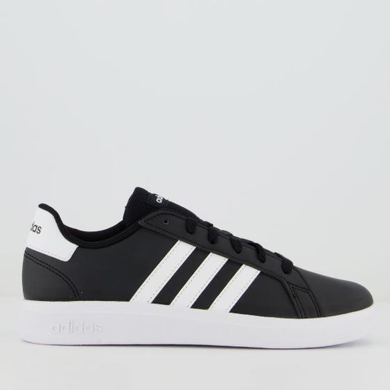 Tênis Adidas Grand Court 2.0 Juvenil Preto - Tênis Esportivo - Magazine ...