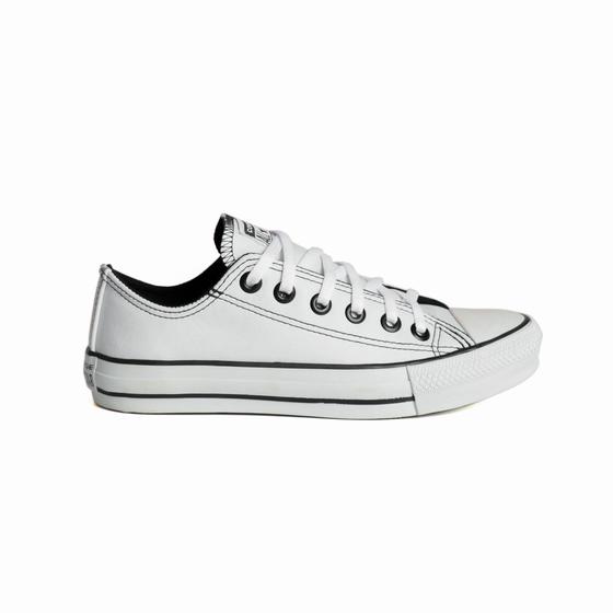 Tênis All Feminino Clássico Chuck Taylor S-Star Couro Branco - Hub ...