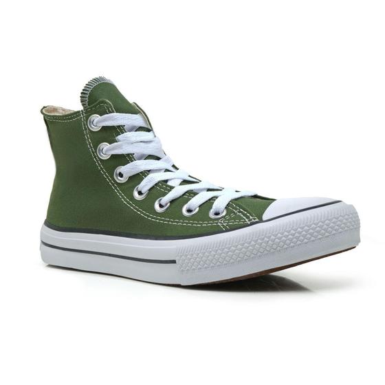 Tenis All Feminino Masculino Cano Alto Star Clássico Hi Ct Authentic ...