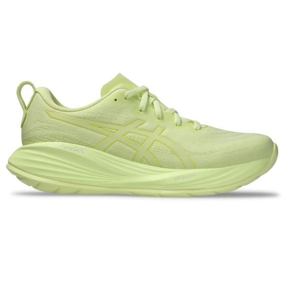 Tênis ASICS GEL-Cumulus 27 Lite-Show - Feminino - Prata/Amarelo - Tênis ...