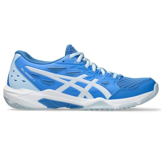 Tênis ASICS GEL-Rocket 11 - Feminino - Azul/Branco - Tênis Esportivo - Magazine Luiza