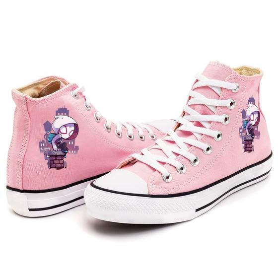 Tênis Cano Alto Star Siper Girl Botinha Edição Especial Infantil e ...