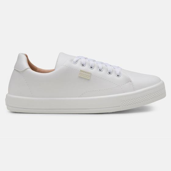 TEnis Casual Feminino - Branco - byara - Tênis Feminino - Magazine Luiza