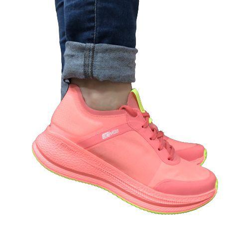 Tênis Feminino Actvitta Hiper Rosa Neon Beira Rio Conforto - Tênis ...