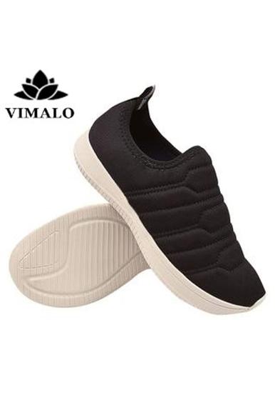 Tênis feminino meia calce fácil slip on leve flexível confortável para ...