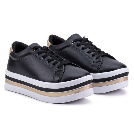 Tênis Feminino Salto Plataforma - Estilo Shoes - Tênis Feminino - Magazine Luiza
