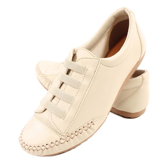 Tênis Feminino Sapatênis Casual Confort Moderno com Elástico e ...