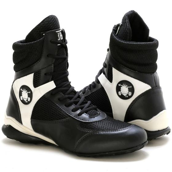 Tênis Fitness Feminino Bota Cano Alto Academia Treino - World boot ...