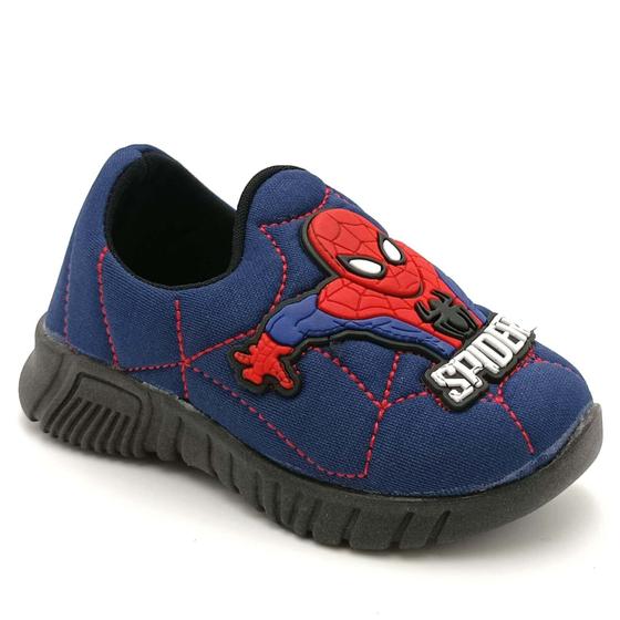 Tênis Infantil Masculino Homem Aranha Ploc - Tênis Infantil - Magazine ...