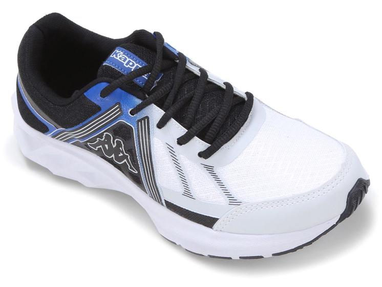 Tênis Kappa Inverse Masculino Branco e Preto - Tênis Esportivo ...
