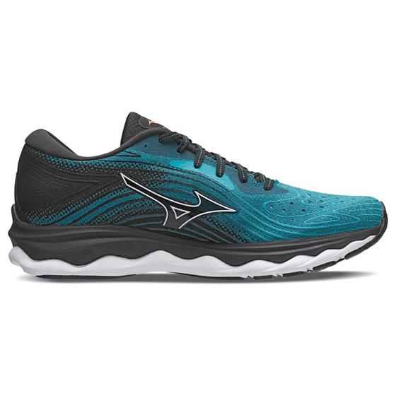 Tênis Mizuno Wave Sky 6 - Masculino - Azul/Preto - Tênis de Corrida - Magazine Luiza