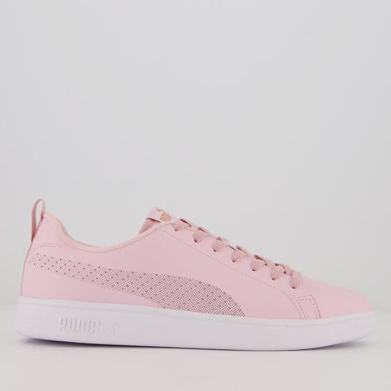 Tênis Puma Smash Ace V2 BDP Feminino Rosa - Tênis Esportivo - Magazine ...