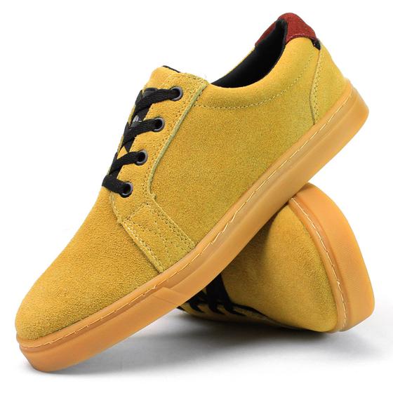 Tenis Sapatenis Masculino Casual Moderno EM COURO - K.S BOOTS ...