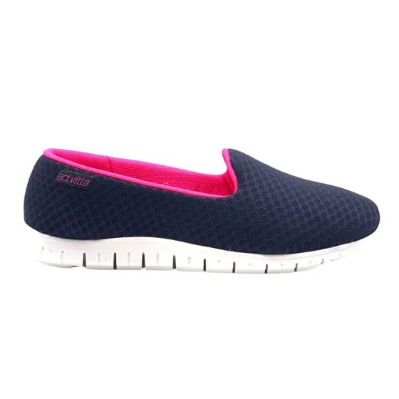 Tenis Slip On Actvitta Esportivo Calce Facil Conforto Sem Cadarco ...