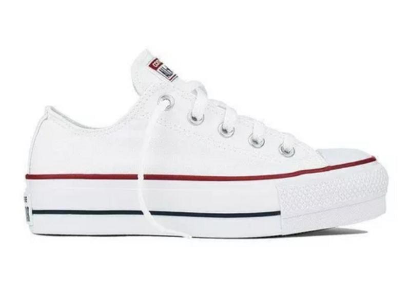 Tenis star plataforma feminino branco lona - Tênis Feminino - Magazine ...