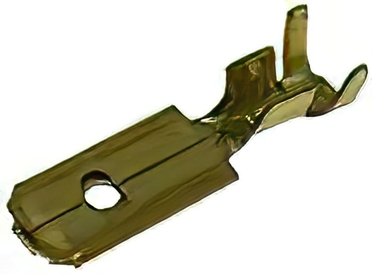 Terminal fio terminal macho 6,3 fio 1,50mm gd - ELET/RAINHA - Terminais ...