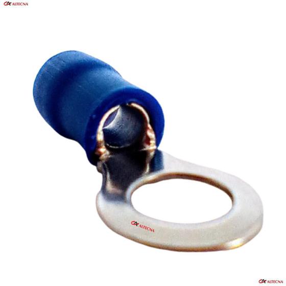 Terminal Olhal Pré-Isolado Azul 1,5 - 2,5 Mm Furo M10 /50Pçs - Altecna ...