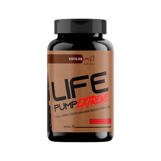 Termogênico Life Pump Extreme 60 Comprimidos - Estilos Life ...