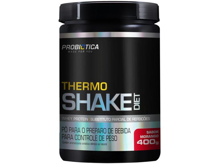 Termogênico Probiótica Thermoshake Diet em Pó - 400g Morango ...