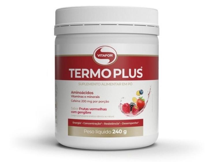 Termogenico Termo Plus Vitafor Pote de 240g - Termogênico - Magazine Luiza