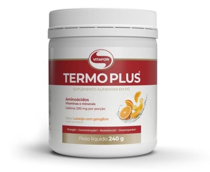 Termogenico Termo Plus Vitafor Pote de 240g - Termogênico - Magazine Luiza