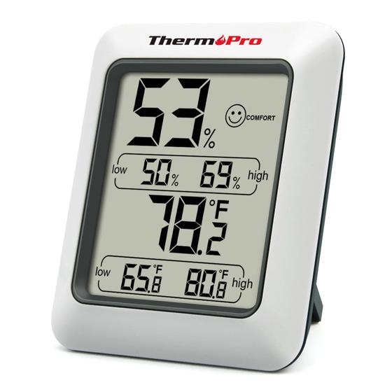 Termômetro Higrômetro Digital Interno Thermopro TP50 Estação ...