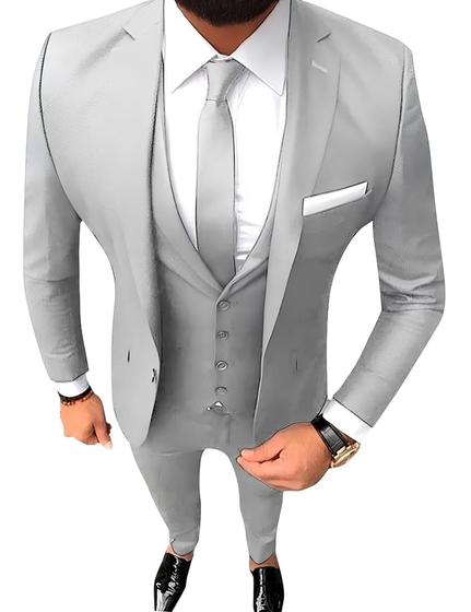 Terno Italiano Slim Masculino (Paletó + Calça) - ROYALE MODA SOCIAL ...