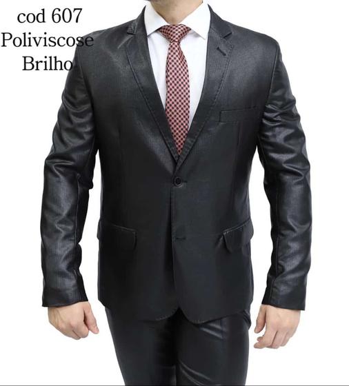 Terno slim Poliviscose acetinado - Via do terno - Terno Masculino ...